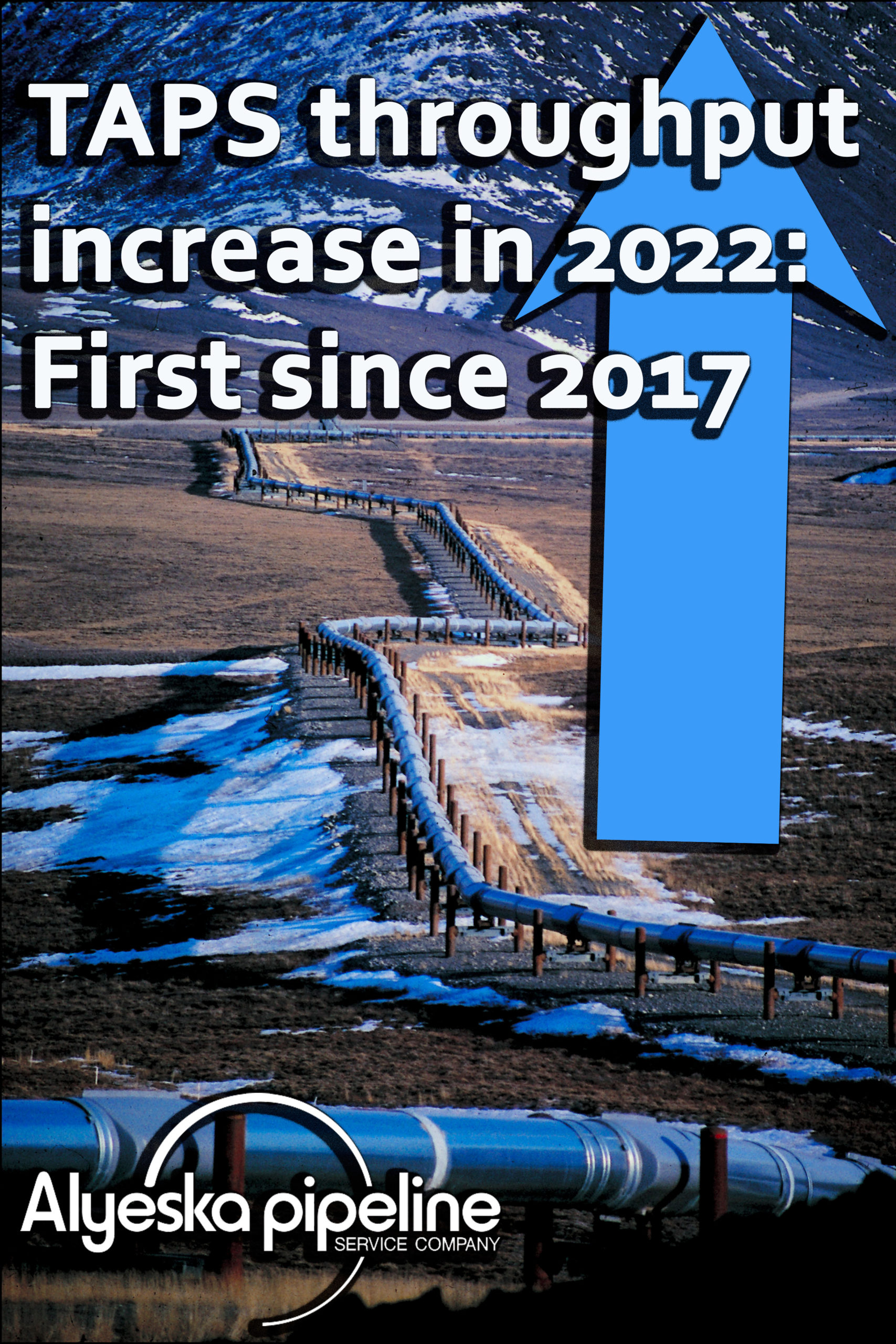 TAPS throughput totals increase year-over-year for first time since ...